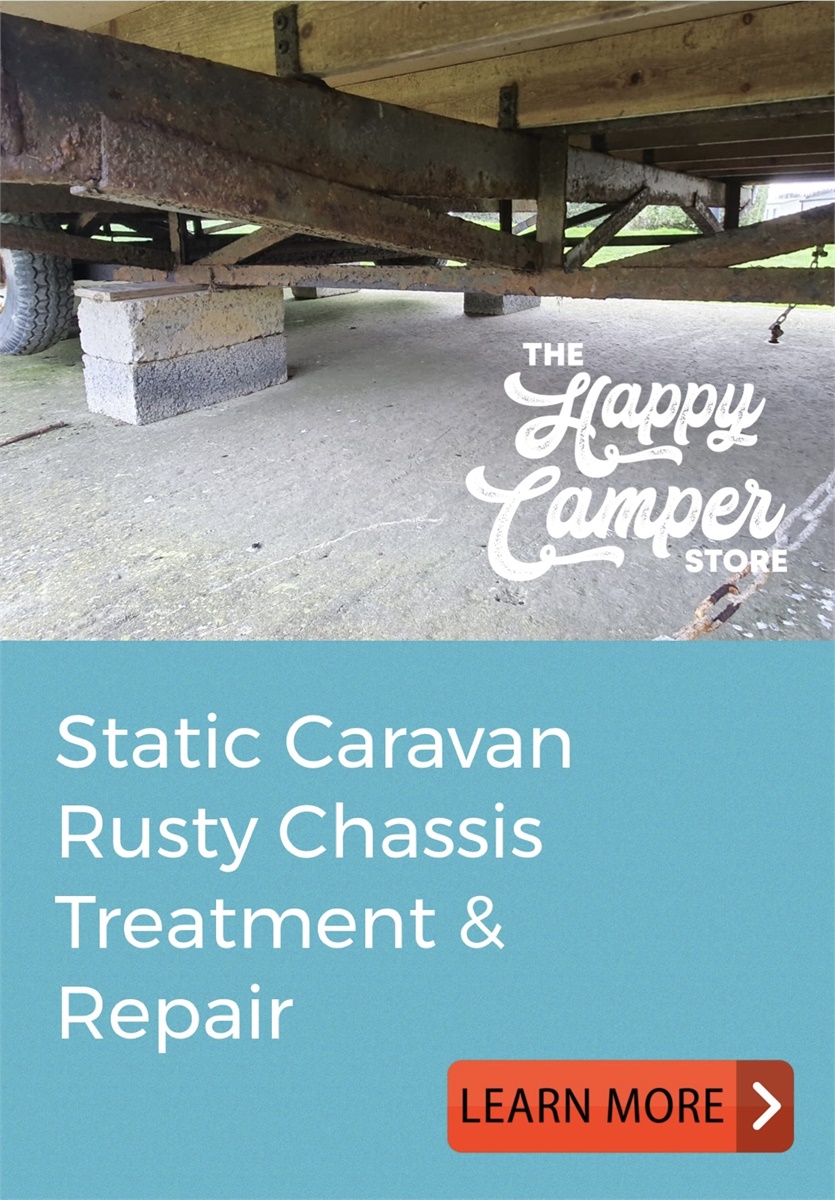 Static Caravan Chassis Rust Proofing Service North West & North Wales